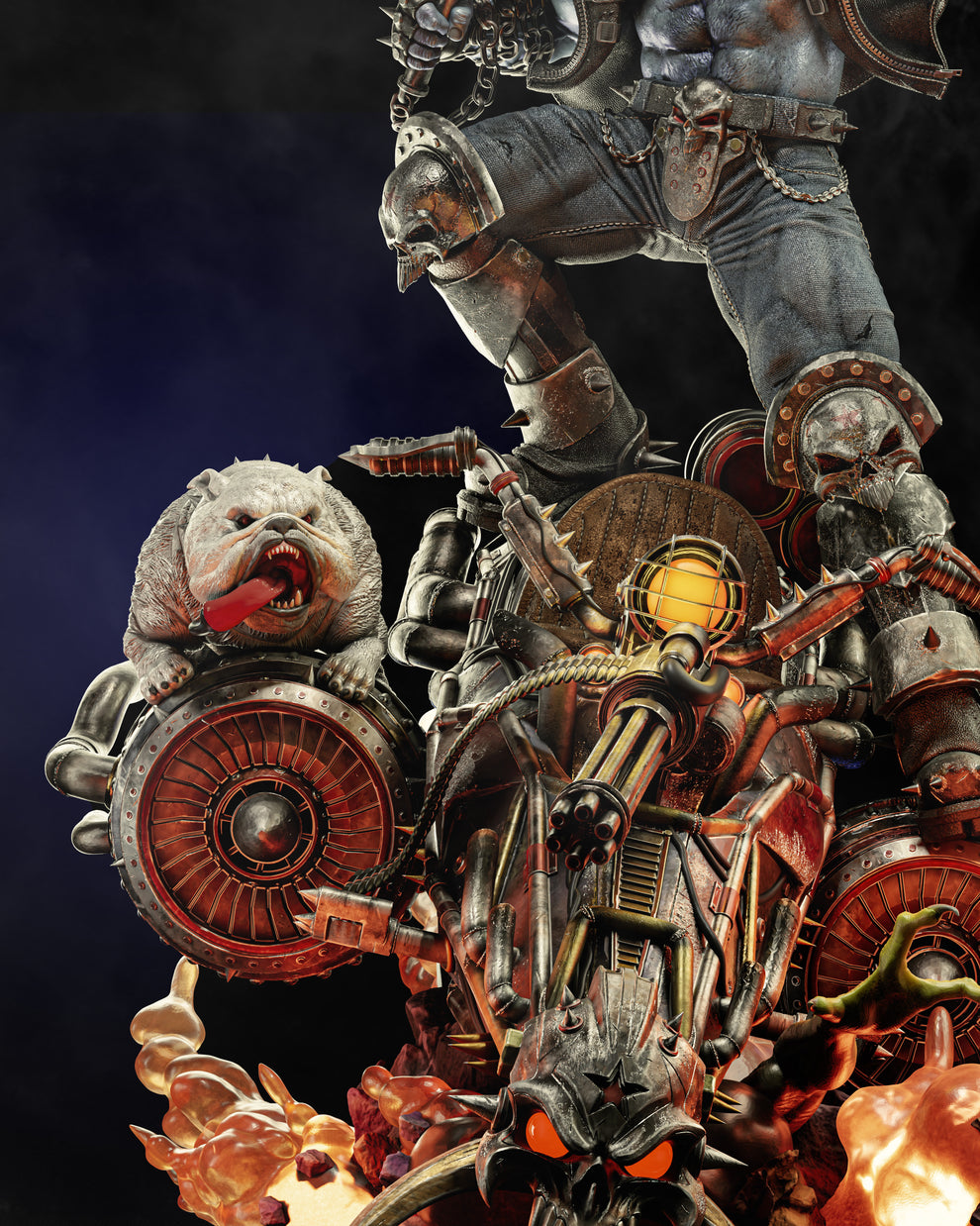 Lobo Figure - DC Comics - 1:6 Scale – Veneroso Figures